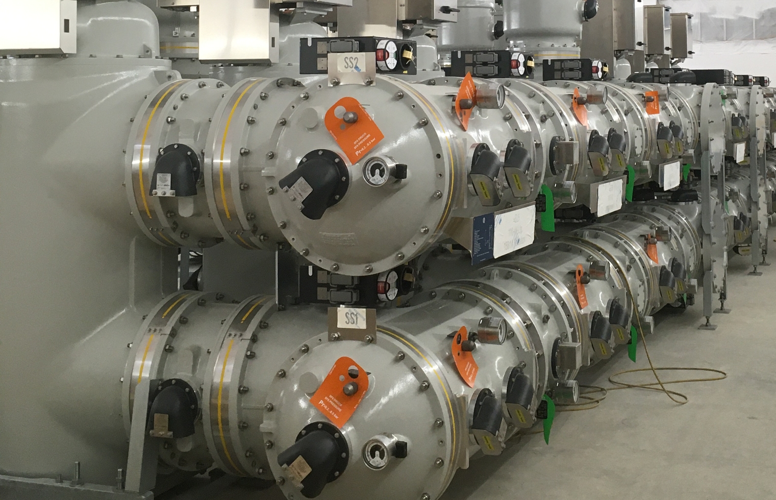 Finale Arbeiten im neuen Umspannwerk - Hochspannungsblog